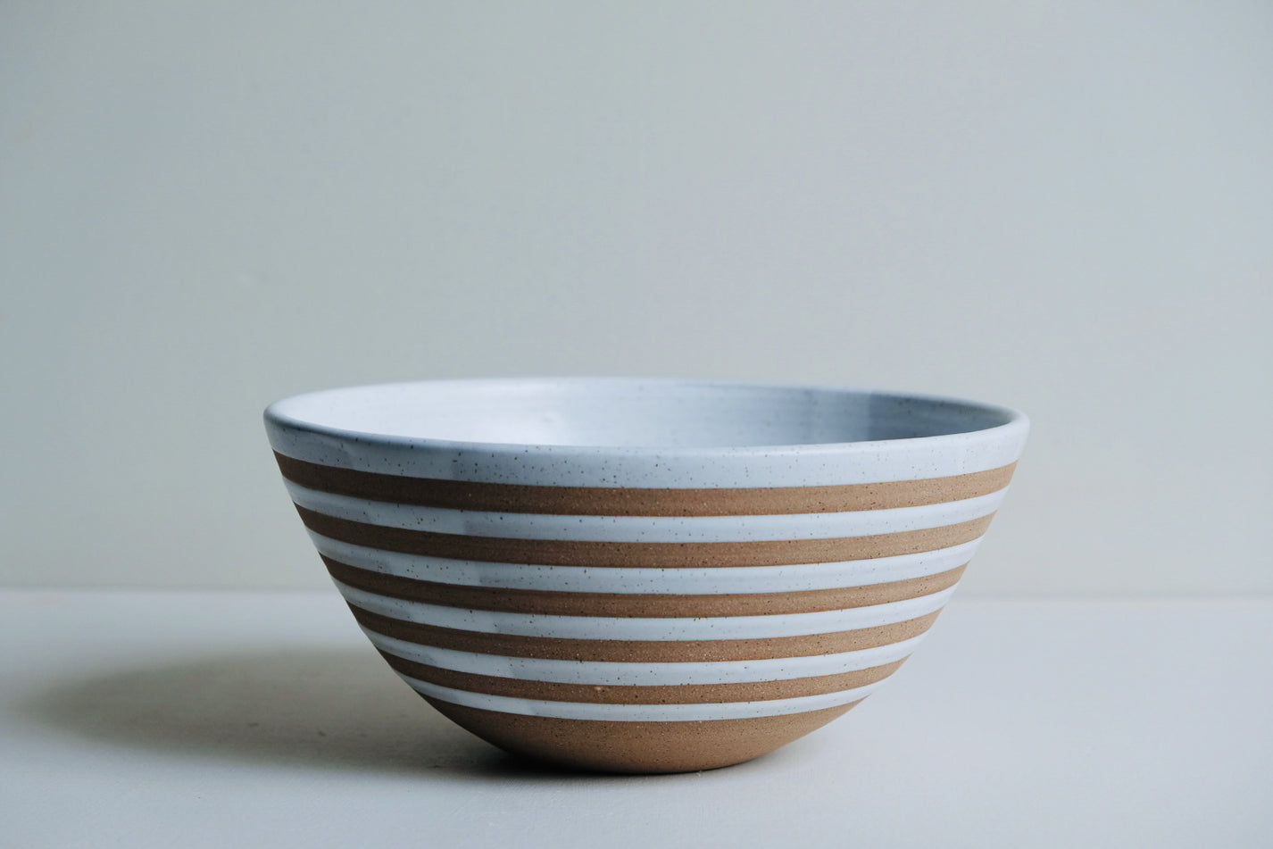 Large Deep Serving Bowl | Durable Stoneware | Wolf Ceramics