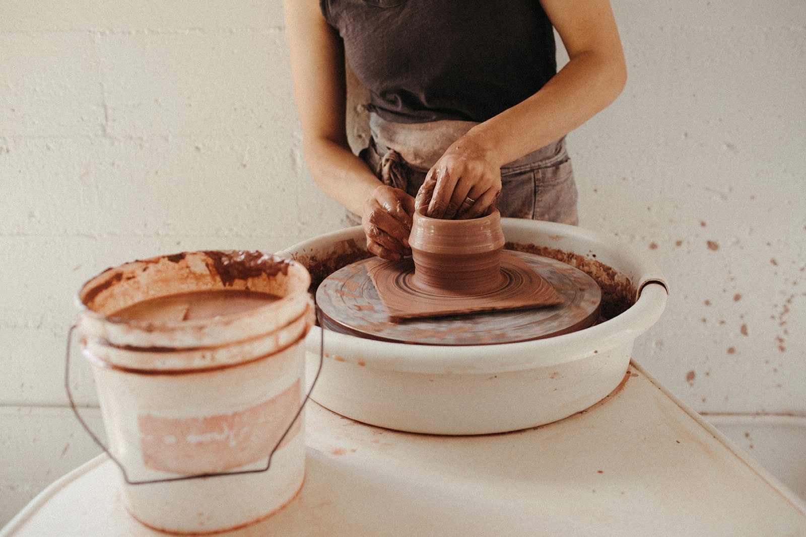 Utensil Holder | Handmade Pottery | Wolf Ceramics